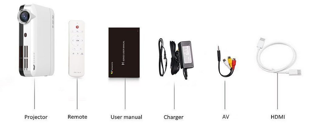 WOWOTO H8 y WOWOTO H9, mini proyector compacto todoterreno
