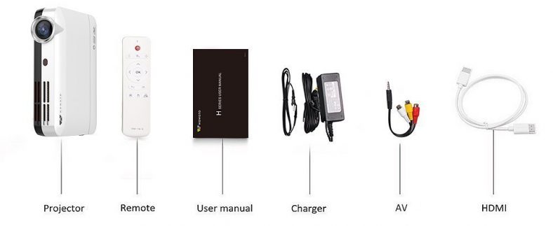 WOWOTO H8 y WOWOTO H9, mini proyector compacto todoterreno
