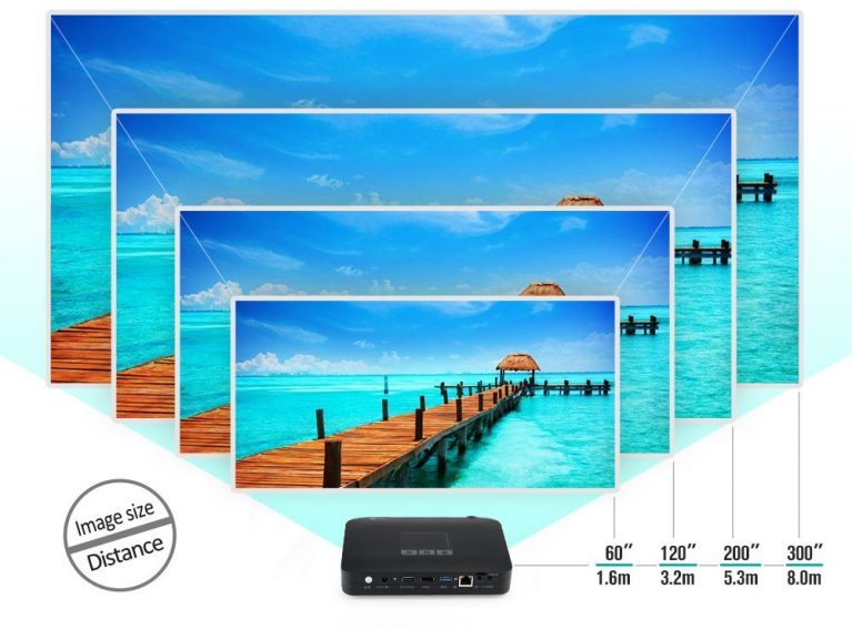 WOWOTO H8 y WOWOTO H9, mini proyector compacto todoterreno