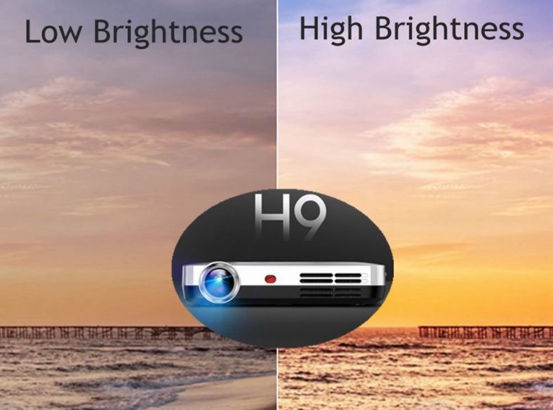 WOWOTO H8 y WOWOTO H9, mini proyector compacto todoterreno