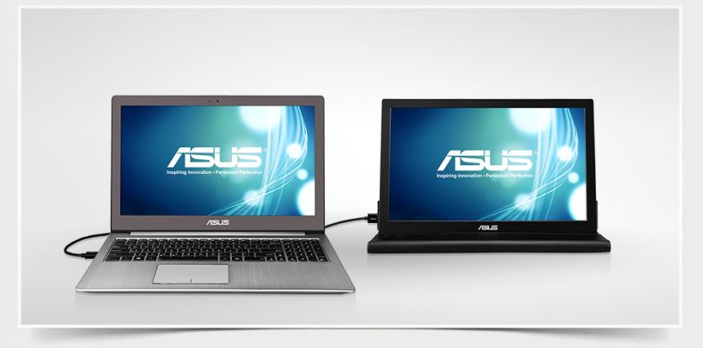 Asus MB168B, un monitor portátil con un elegante diseño