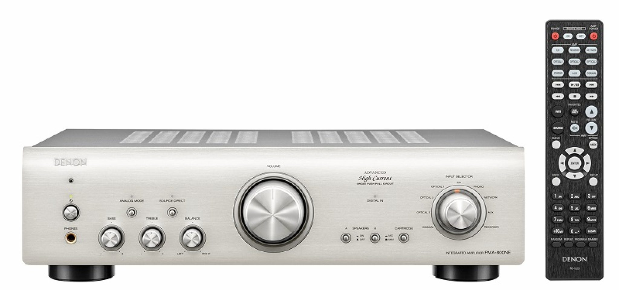 Denon PMA-800, amplificador integrado de 85 W por canal