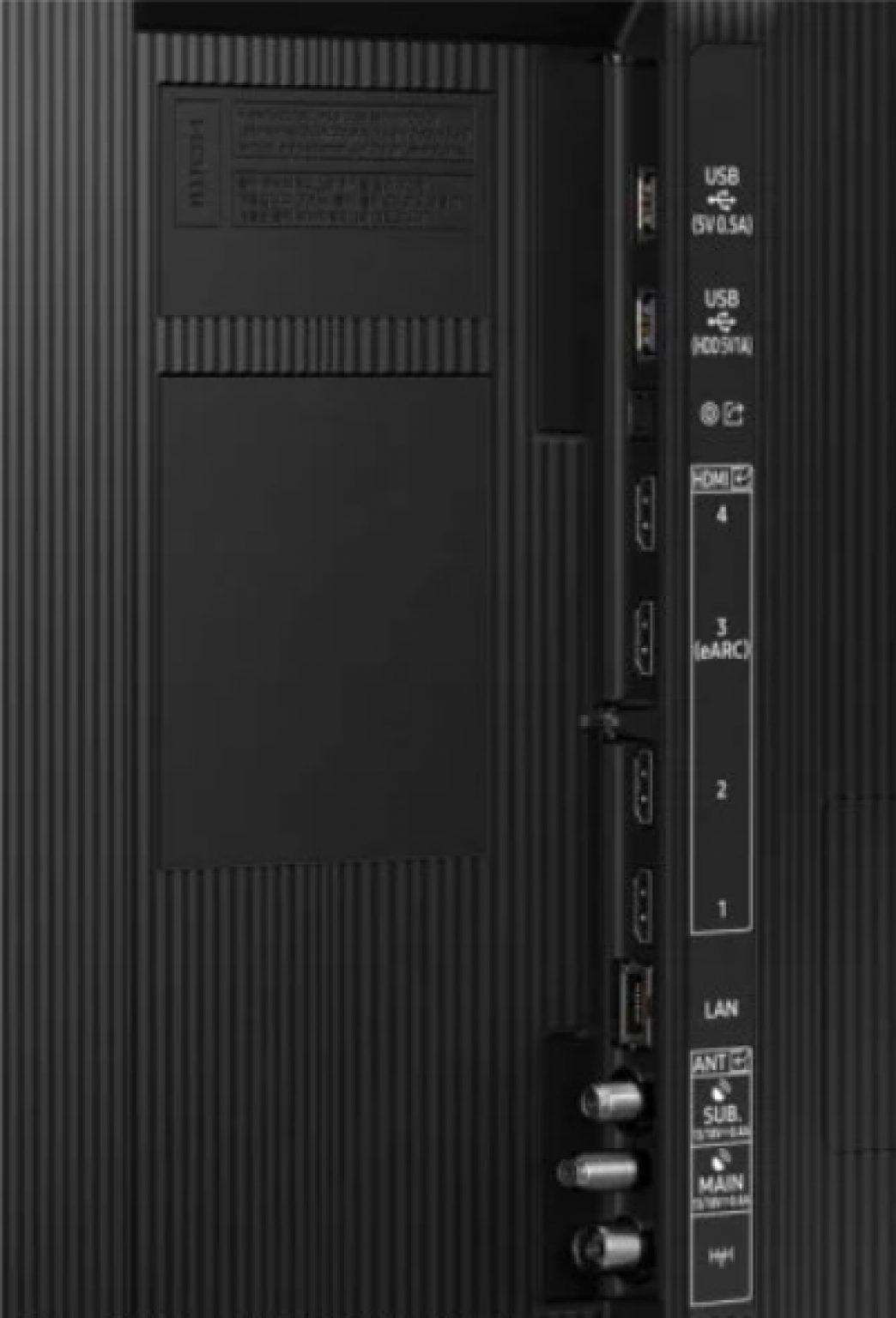 SAMSUNG TQ65Q80CATXXC, impecable diseño sobresaliente