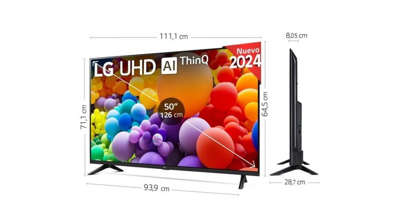 LG 50UT73006LA, Smart TV de 2024 con IA y buena calidad